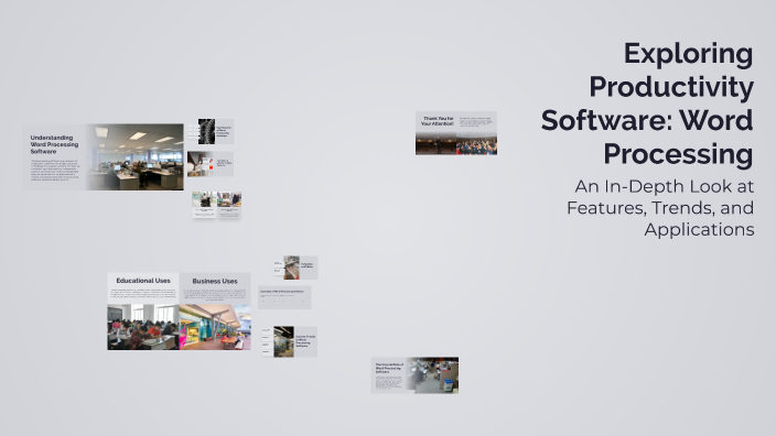 Exploring Productivity Software: Word Processing by Kenneth Sajo on Prezi