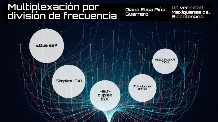 Multiplexación por división de frecuencia by Piña Guerrero Diana Elisa on Prezi