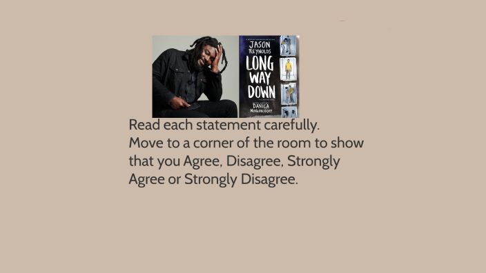 Anticipation Guide Long Way Down by Sarah Murray on Prezi