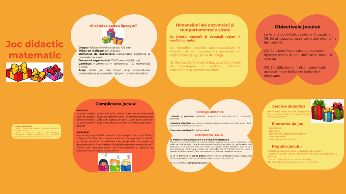 Joc didactic - preșcolar by Denisa Gabriela on Prezi
