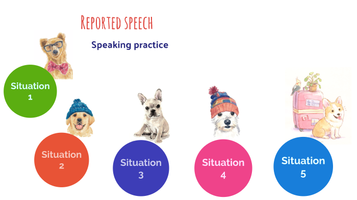Reported speech speaking practice by New Elenita on Prezi
