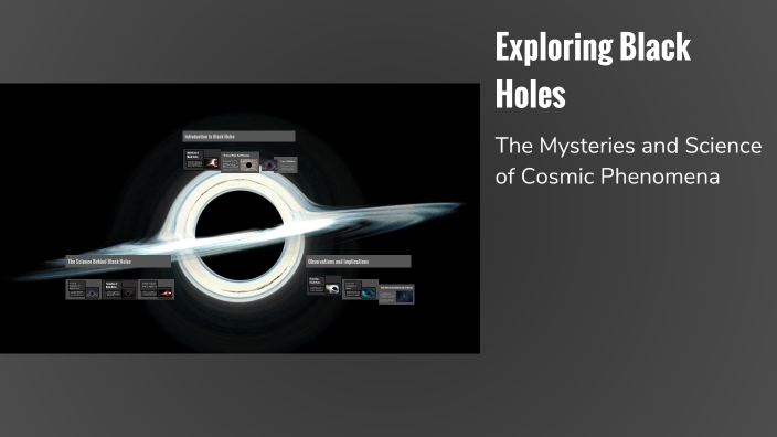 Exploring Black Holes by DvdV on Prezi