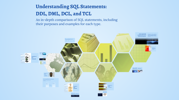 Understanding SQL Statements: DDL, DML, DCL, and TCL by mel Subramoney ...