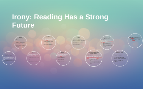 Irony: Reading Has a Strong Future by Ally Spitery on Prezi