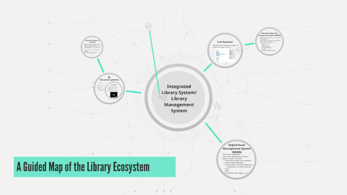 A Guided Map of the Library Ecosystem by Ross Singer on Prezi