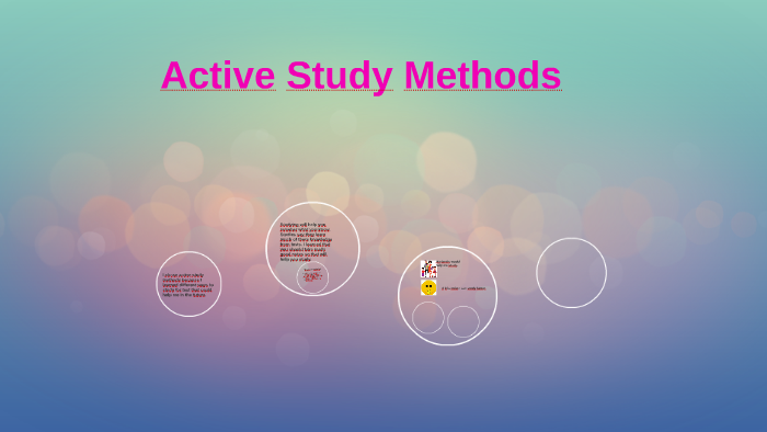 Active Study Methods by Samantha Woulfe on Prezi