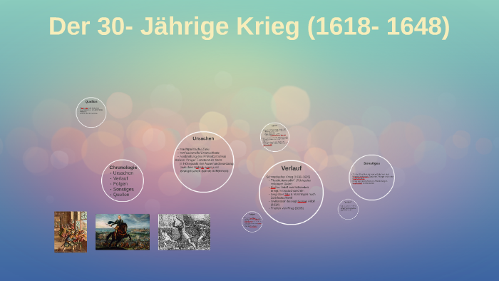 Der 30- Jährige Krieg (1618- 1648) by Miguel Bearzatto on Prezi