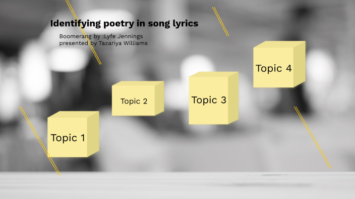 Poetry project :identifying elements of poetry in song lyrics by ...