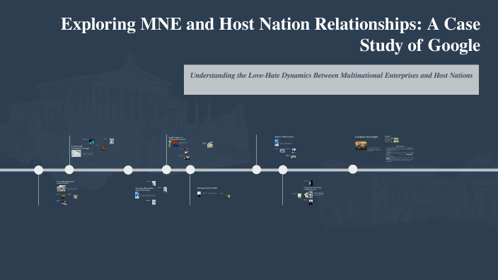Exploring MNE and Host Nation Relationships: A Case Study of Google by ...