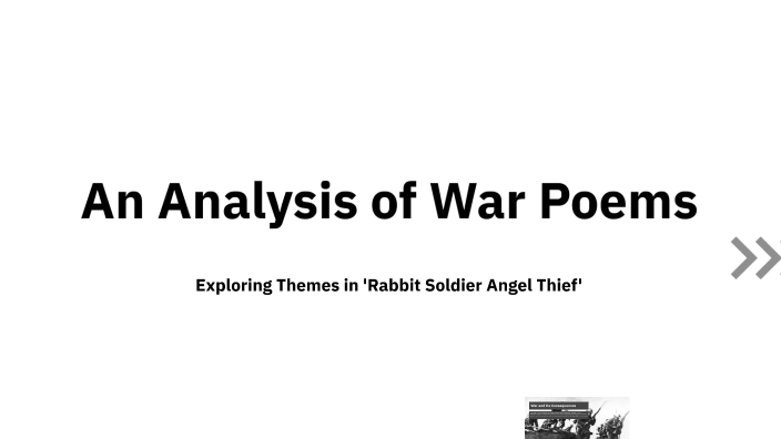 An Analysis of War Poems by Lucas Shou on Prezi