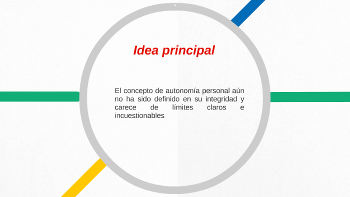 LA AUTONOMÍA PERSONAL by mauricio garcia-guerrero on Prezi