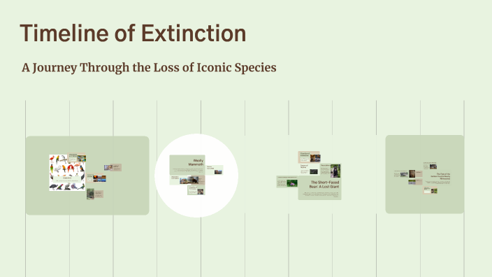 Timeline of Extinction by Lianne Lianne on Prezi