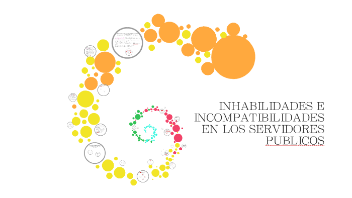 INABILIDADES E INCOMPATIBILIDADES EN LOS SERVIDORES PUBLICOS by Laura ...