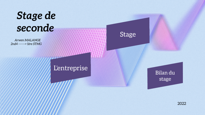 Stage de 2nd by arwen malange on Prezi