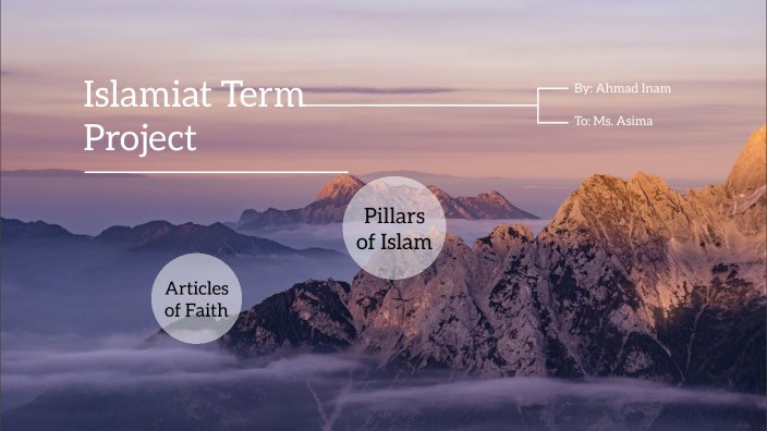 Islamiat Term Project by Amazin Mutant on Prezi