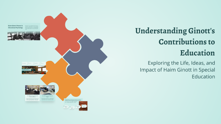 Understanding Ginott's Contributions to Education by Katie Constable on ...