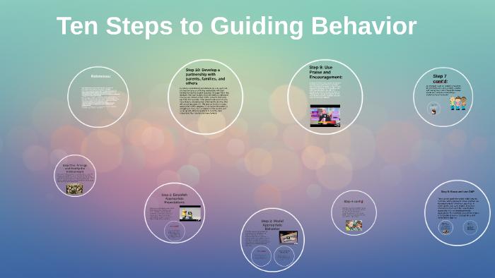 Ten Steps to Guiding Behavior by Elizabeth Furlet on Prezi