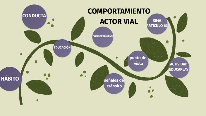 COMPORTAMIENTOS DE LOS ACTORES VIALES by Nelly Lopez on Prezi
