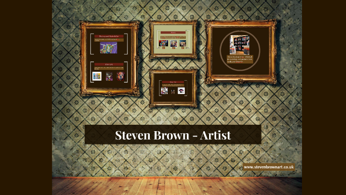 Steven Brown - Artist by Rhona Ritchie