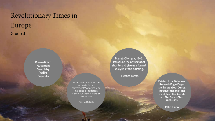 Revolutionary Times in Europe by Dania Batista on Prezi