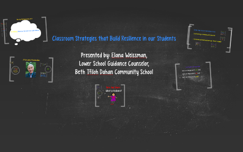 Classroom Strategies that Build Resilience in our Students by Elana ...