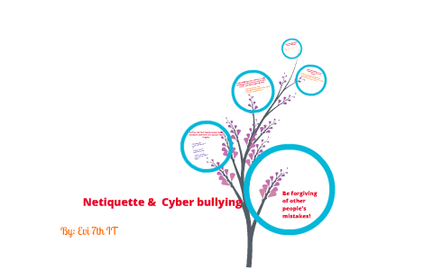 cyber bullying and netiquette: be forgiving of other people's mistakes ...