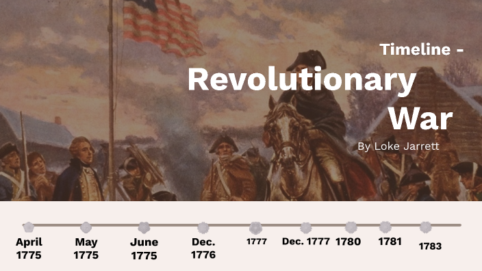 Revolutionary War Timeline Project by Lokelani Jarrett on Prezi