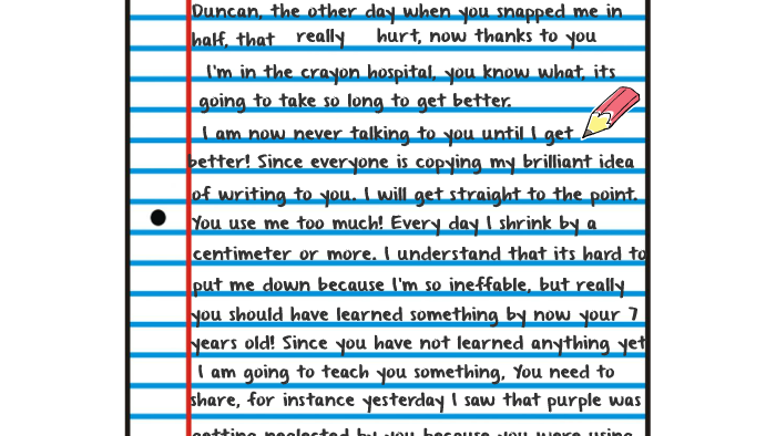 dear duncan, by erika peasgood on Prezi