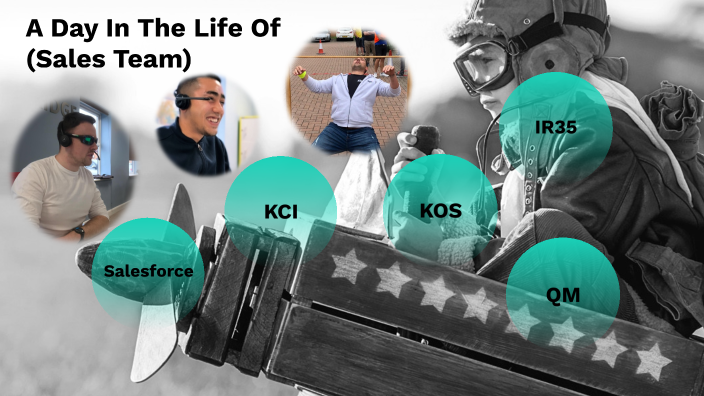 A day in the life of (sales team) by Julian Short
