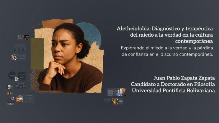 Aletheiofobia: Diagnóstico y terapéutica del miedo a la verdad en la ...