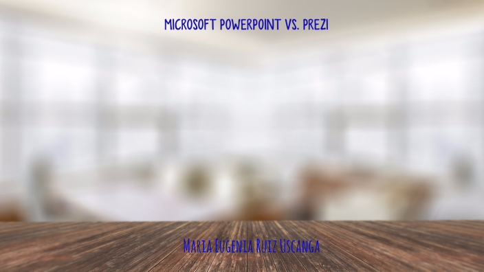 Evidencia de aprendizaje. Microsoft PowerPoint vs. Prezi by MARIA ...