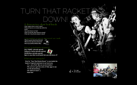 Turn That Racket Down! by Jack Burr on Prezi