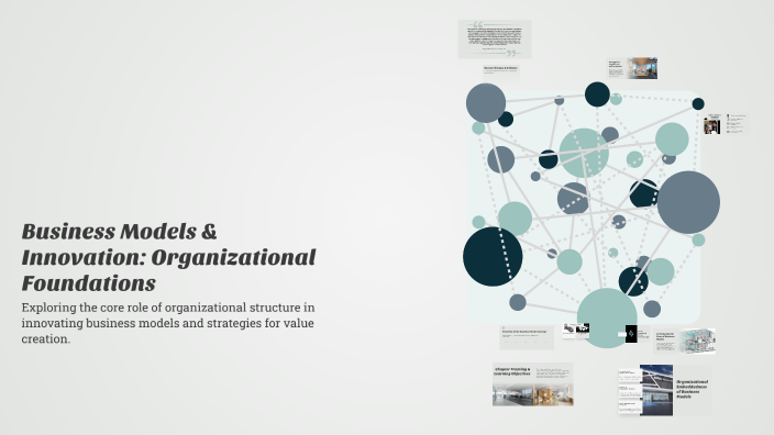 Business Models & Innovation: Organizational Foundations by ศุภธณิศร์ ...