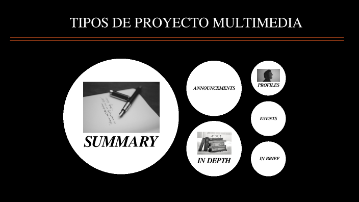 tipos de proyecto multimedia by Gabriela Gomez on Prezi