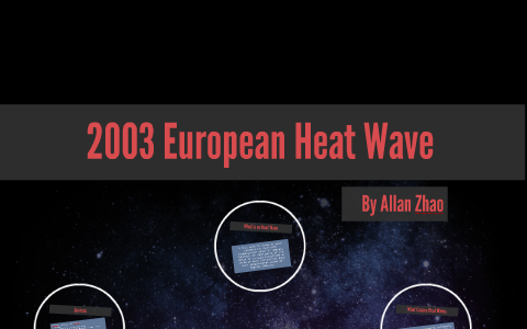 2003 European Heat Wave by Allan Zhao on Prezi