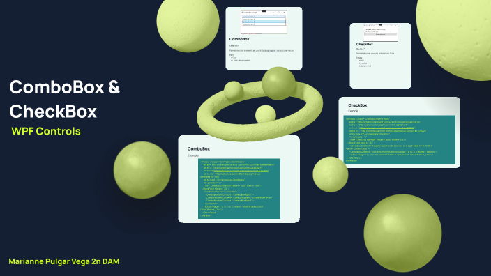 ComboBox & CheckBox by Marianne Pulgar Vega on Prezi