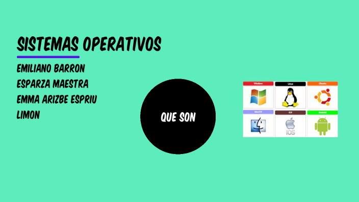 Sistemas Operativos by Emiliano Barron on Prezi