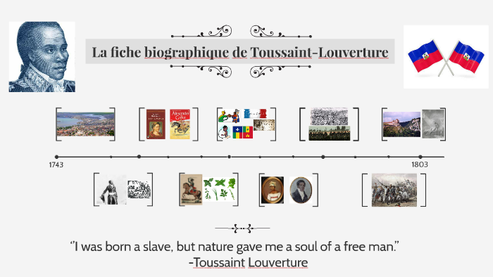 La fiche biographique de Toussaint-Louverture by Timmy Baller on Prezi