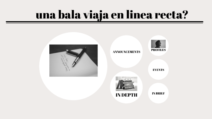 una bala viaja en linea recta by sara vasquez on Prezi