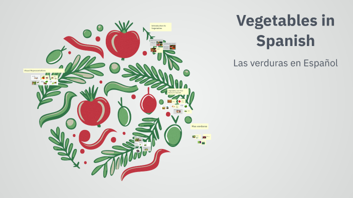 Vegetables in Spanish by Rachel McCafferty on Prezi
