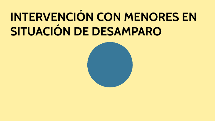 INTERVENCIÓN CON MENORES EN SITUACIÓN DE DESAMPARO by Benilde Gabarre