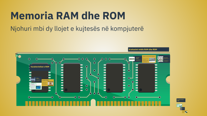 Memoria RAM dhe ROM by Arijan Berisha on Prezi