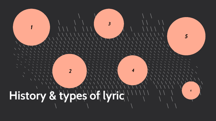 history & types of lyric by land aram on Prezi