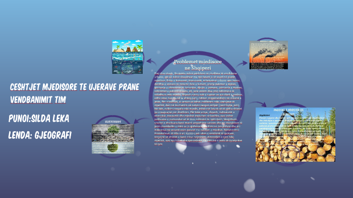 Ceshtjet mjedisore te ujerave prane vendbanimit tim by Jessica Leka on ...