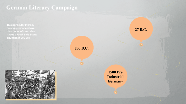 German Literacy Campaign by Jordan Ostrander on Prezi