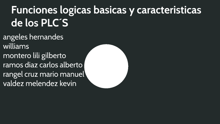 Funciones logicas basicas by Carlos Alberto Ramos Diaz on Prezi