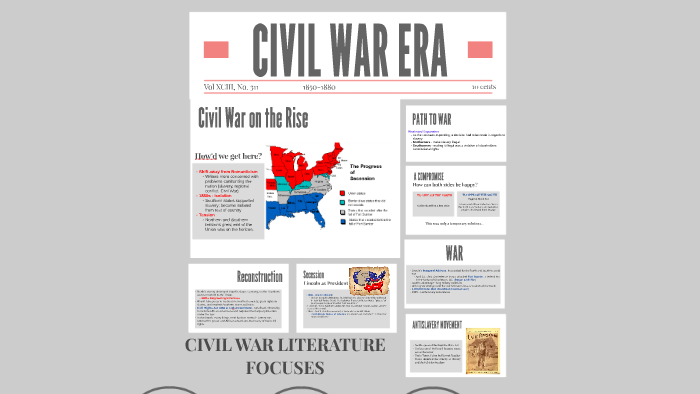 CIVIL WAR LITERATURE by Lauren Bailey