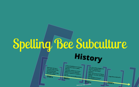 Spelling Bee by Kate McGreevy on Prezi