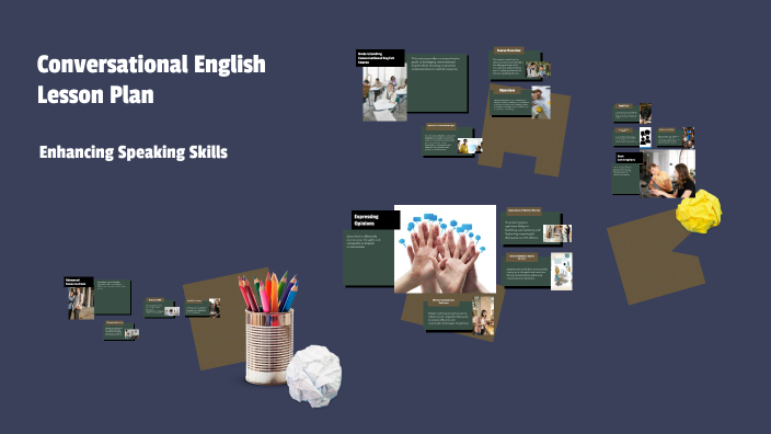Conversational English Lesson Plan by Native English on Prezi