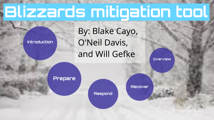 Avalance midigation tool by O'Neil Davis on Prezi